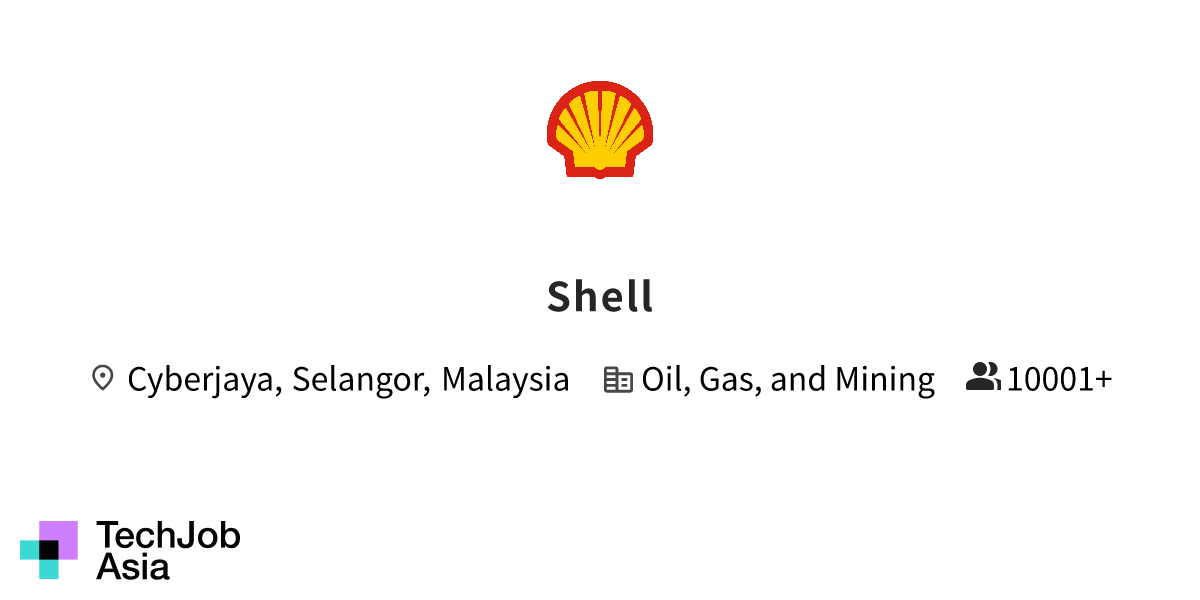 Job openings at Shell in Cyberjaya, Selangor, Malaysia | Apply now at ...