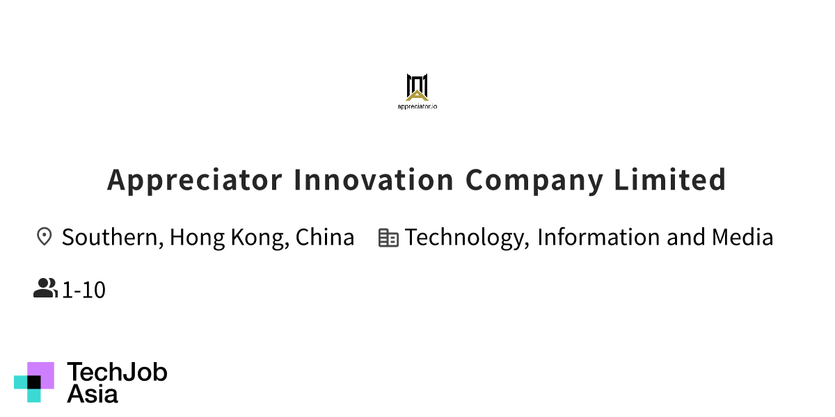 Job openings at Appreciator Innovation Company Limited in Southern ...