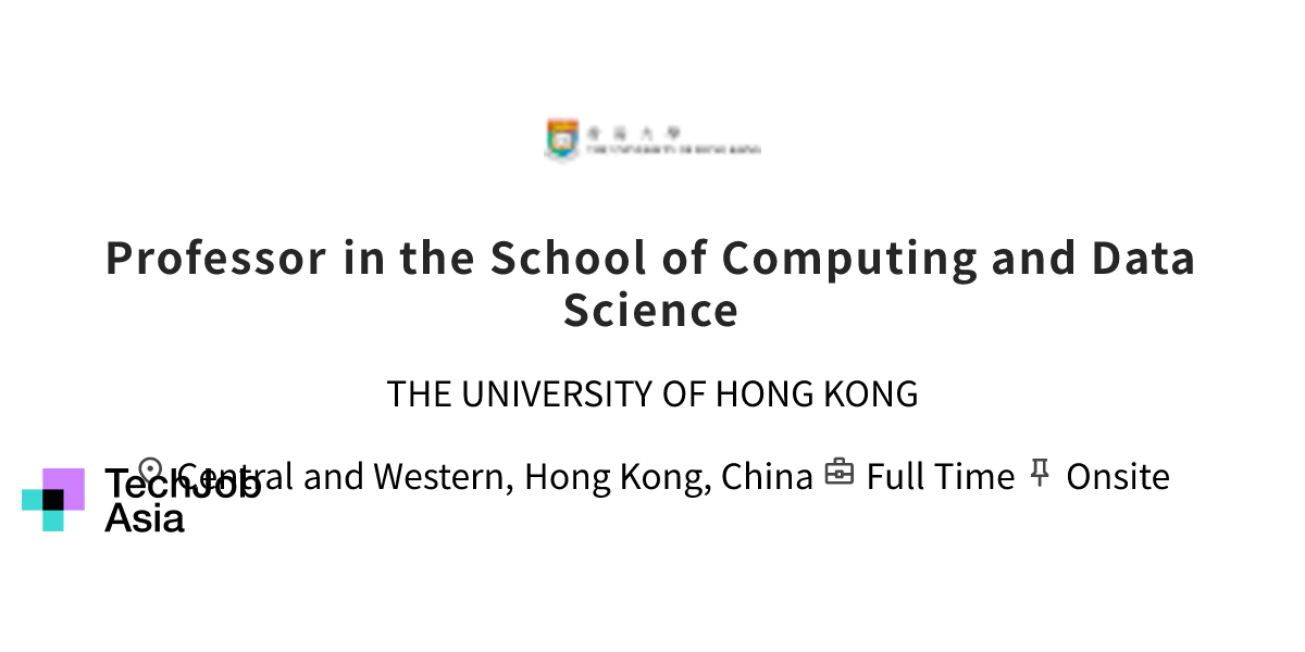 Professor in the School of Computing and Data Science Opening at THE ...